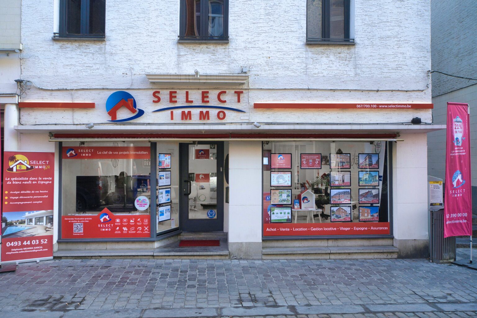 Select Immo, immobilier, vente, gestion locative, viager, copropriété, Tubize